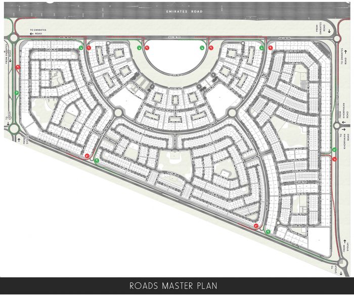 Developers in Sharjah Masterplan Tilal City - Tilal Properties LLC